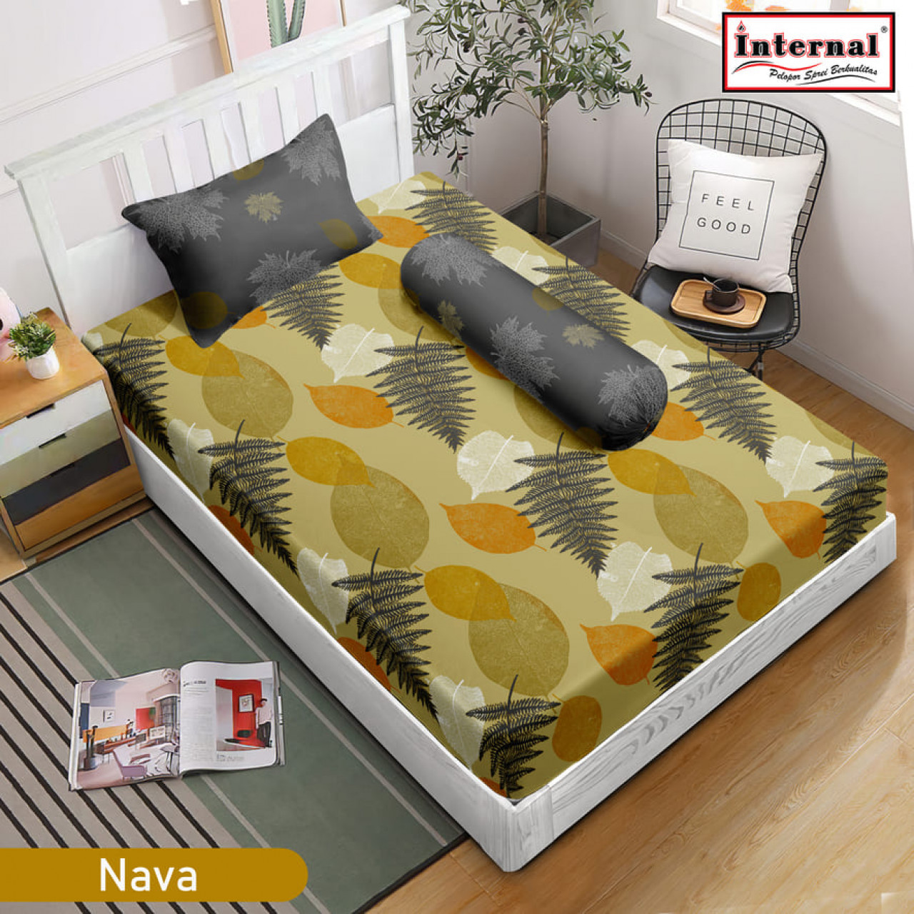 Internal Sprei Single 120 x 200 cm - Internal